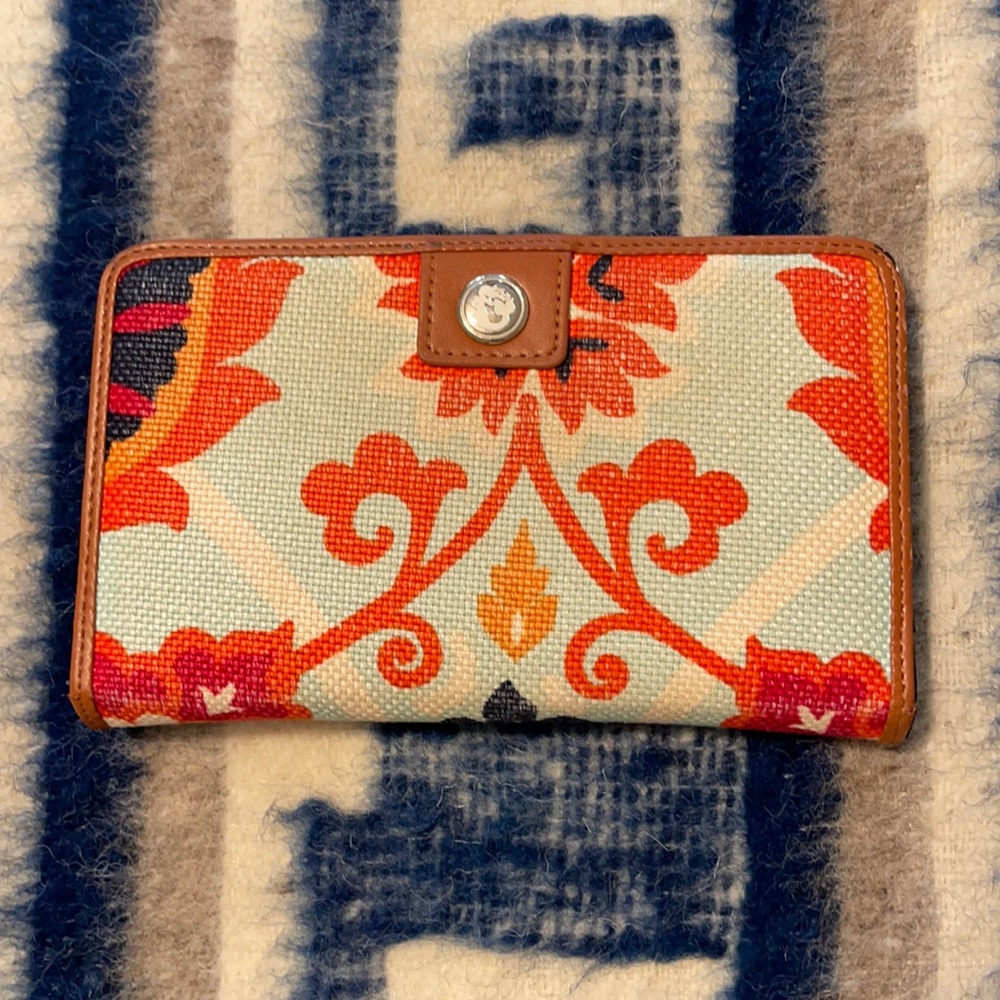 Spartina Outer Banks Large Bi Fold Wallet - Gem